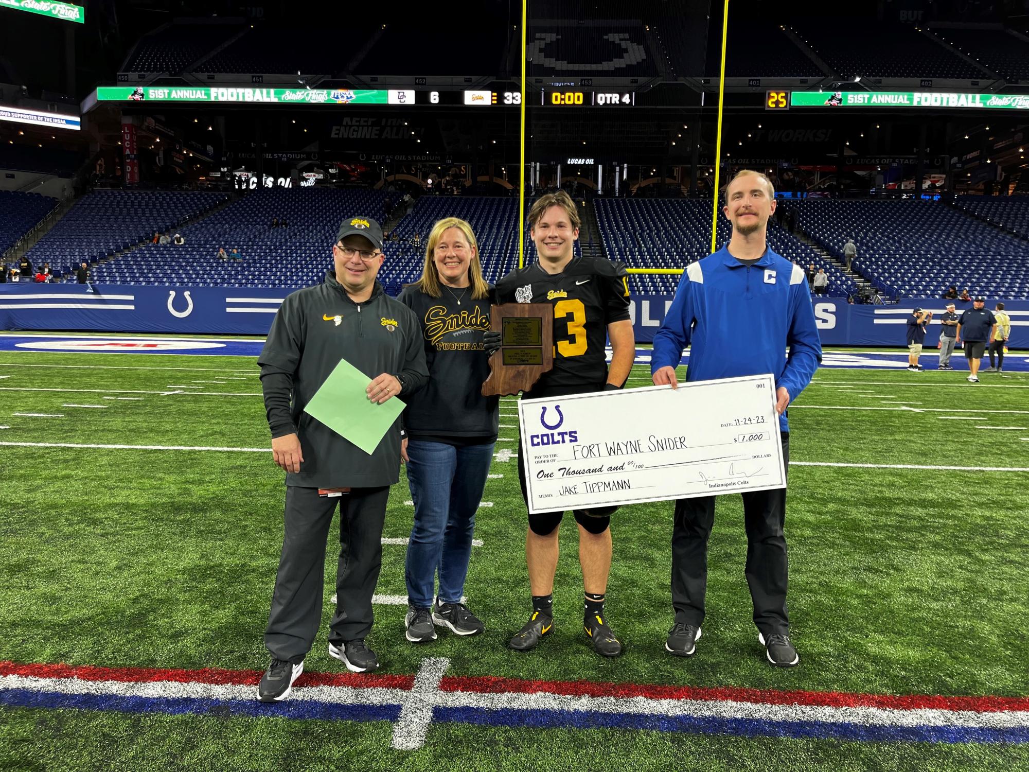 Big Fourth Quarter secures Snider's Third Football Crown | Indiana High School Athletic Association